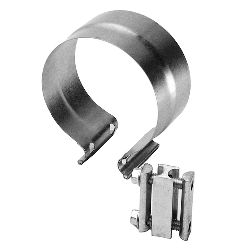 Wide Band & Flat Band Clamps for Reliable Exhaust Joints - Spareco